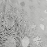 China Gray Leaf Floral Lace Fabric Premium Mesh Material for Apparel Dresses Decorative Crafts for sale