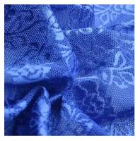 China 100% Recycled Nylon Floral Lace Mesh Fabric Luxury Sustainable for Boys' Dresses Custom Wholesale Options for sale
