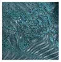 China 100% Recycled Nylon Floral Lace Mesh Fabric Luxury Sustainable for Boys' Dresses Custom Wholesale Options for sale