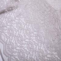 China 2025 Autumn Winter Women's Wedding Long Dress Breathable Lace Knitted Home Textile Hollow Lace Fabric Edge Plain Dyed Fashion for sale