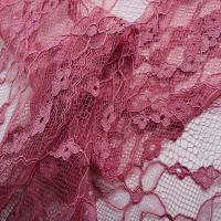 China Women's Spring Summer Long Skirt with Nylon Flower Embroidered Lace Fabric Factory's New Collection Lace Intimates Bra for sale