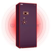 China H1800mm Dual Alarm Intelligent Jewelry Watch Winder Safe Box Solid Steel for sale