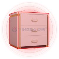 China H510mm Smart Fingerprint lock Night Table Safe Box For Home Security for sale