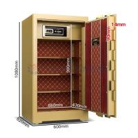 China H1080mm Bank Grade Commercial Safe Box Biometric Fingerprint Lock for sale