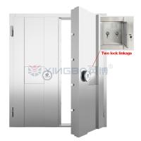 China H2200*W1980mm Fireproof Vault Door Stainless Steel Security For Hotel Commercial Bank Strong Room Door for sale