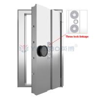 China H2250*W1450mm Anti Cutting Modern Bank Vault Door Three Lock Linkage YB/VC-2 for sale