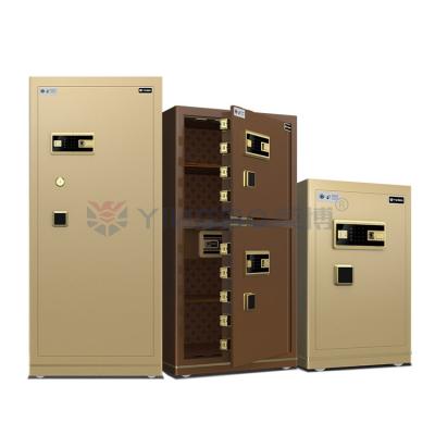 China Intelligent Dual Alarm Solid Bolts Office Safe Box YB/N7-25#---150D# for sale