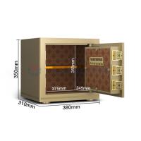 China Office Fingerprint Lock Safe Box Solid Steel OEM Color H350mm for sale