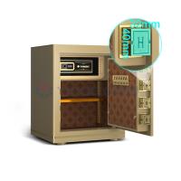 China H450mm Gold Office Lock Box Fingerprint Lock+Password+Key for sale