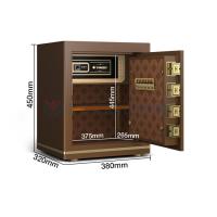 China OEM Size 1.5Cu Ft Office Fingerprint Safe Box Solid Steel 26±2KG for sale