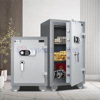 China Fireproof Rating 30-120mins Solid Steel Fire Resistant Security Box 2 Hour Fireproof Safe for sale