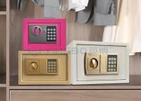 China 3 Solid Bolts Electronic Digital Fireproof Safe Box 8.5L With Full Digit Keypad for sale