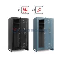China Solid Steel Heavy Fireproof Gun Safe Box Digital Safety Deposit Box Large Gun Safe Capacity for sale
