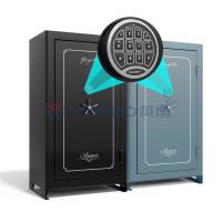 China Solid Steel Heavy Fireproof Gun Safe Box Digital Safety Deposit Box Large Gun Safe Capacity for sale