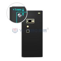 China H1280mm Jewelry Box Safe Biometric Fingerprint Lock Watch Winder Safe for sale