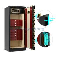 China Dual Alarm Luxury Smart High End Jewelry Safe Solid Steel 170kg Watch Safe With Winder for sale