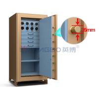 China H1600mm Luxury Watch Winder Safe Fingerprint Locking Jewelry Safe for sale