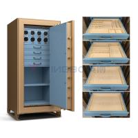 China H1600mm Luxury Watch Winder Safe Fingerprint Locking Jewelry Safe for sale