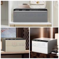 China Fingerprint Lock Voice Guide Steel Luxury Best Home Jewelry Safe Auto Open for sale