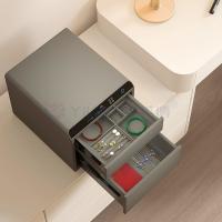China Auto Open Solid Steel Smart Luxury Locking Jewelry Safe For Cloakroom for sale