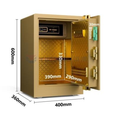 China Patented Bolts Luxury Safe Box Fingerprint Lock YB/RS-60 for sale