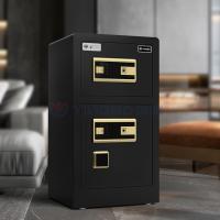 China Black Dual Alarm Smart Safe Box Customized For Home Security YB/RS-80D for sale