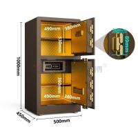 China 70KG Luxury Smart Home Safe Box Biometric Fingerprint Lock YB/RS-100D for sale