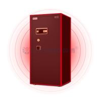 China H47in. Fingerprint Lock Intelligent House Safe Box Dual Alarm YB/RS-120 Black for sale
