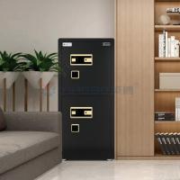 China H1200mm Dual Alarm Double Door House Safe Box Biometric Safe Box Black for sale
