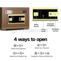 China 0.55 Cu Ft Fingerprint Lock Office Safe Box For Security for sale