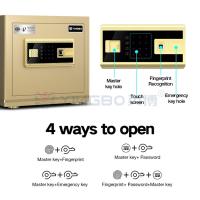 China Office Fingerprint Lock Safe Box Solid Steel OEM Color H350mm for sale