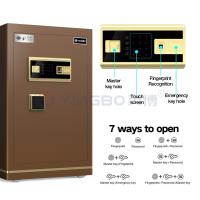 China Smart Fingerprint Lock Safe Box For Office Security 39kg YB/N7-70 for sale