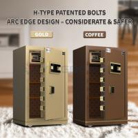 China Biometric Fingerprint Lock Smart Safe Box For Office Security 46kg YB/N7-80 for sale