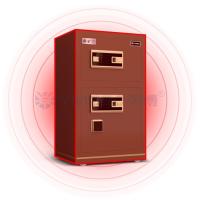 China Dual Alarm Smart Office Safe Box For Security H800mm 46±2KG YB/N7-80D for sale