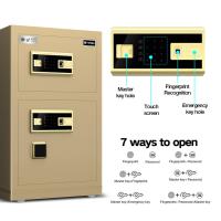 China Double Door 46kg Office Luxury Safe Box Dual Alarm YB/N7-80D for sale