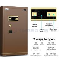 China H1000mm Solid Steel Luxury Office Fingerprint Lock Safe Box For Security YB/N7-100 for sale