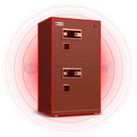 China Coffee Solid Steel Luxury Smart cash locker for office Security YB/N7-100D for sale