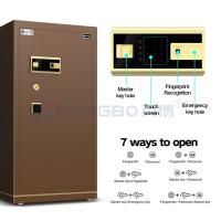 China 95kg Dual Alarm Office Safe Box Fingerprint Lock YB/N7-120 for sale