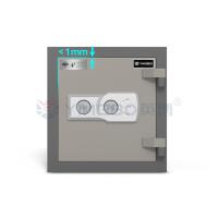 China H420mm Key Open Fireproof Lock Box For Security Fireproof Office Safe YB/FG-42 for sale
