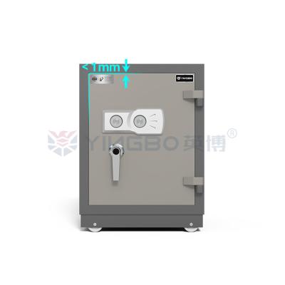China 90kg Double Key Lock Fireproof Safe Box For Home Security YB/FG-58 for sale