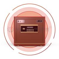 China H13.78 Inch Smart Office Safe Box Electronic Dual Alarm YB/N7-35 for sale