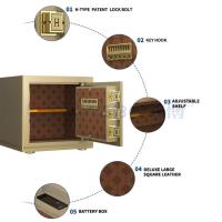 China Electronic Lock Luxury Office Safe Box Patented Bolts H350mm for sale