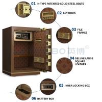 China Dual Alarm Solid Steel Office Safe Box electronic lock For Security H600mm for sale