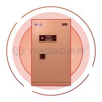 China Electronic Lock Smart Safe Box For Office Security  YB/N7-80 for sale
