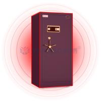 China Smart  Solid Stee Biometric Jewelry Safe Box With Dual Alarm Watch Winder And Safe for sale