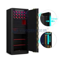 China 7 Open ways Jewelry Watch Winder Safe Solid Steel Fingerprint Lock for sale