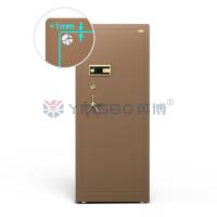 China Solid Steel Jewelry Watch Winder Safe Box Biometric Fingerprint Lock for sale