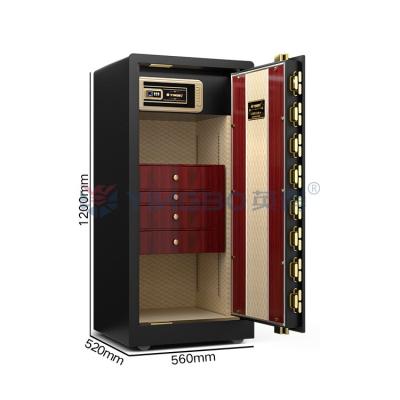 China Custom Jewelry Watch Winder Safe Home Personal Storage for Jewelry and Money Storage for sale