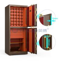 China Double door Jewelry Watch Winder Safe Fingerprint Lock With 7 Open Ways for sale
