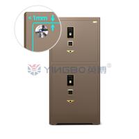 China Biometric Fingerprint Lock Large Jewelry Safe 7 Open Ways Luxury Watch Winder Safe for sale